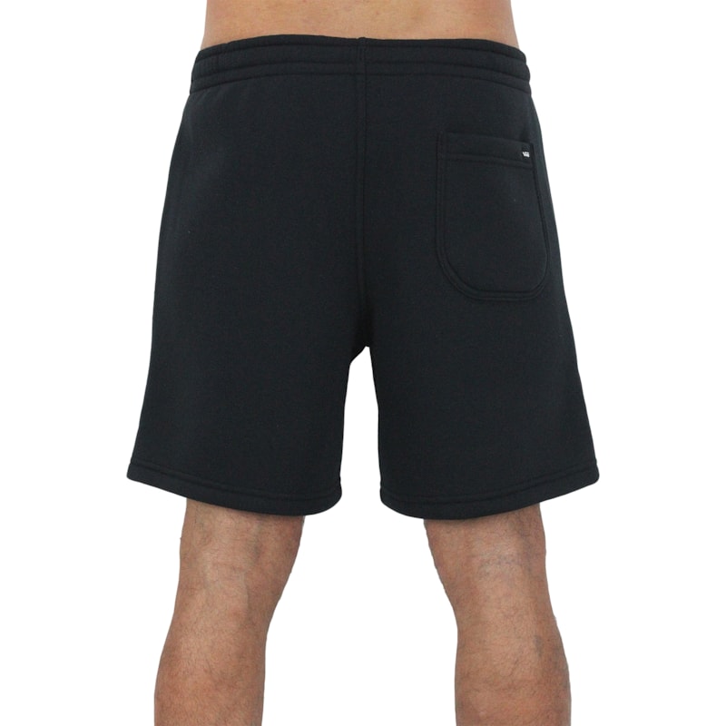 Bermuda de Moletom Vans Core Basic Black - Surf Alive