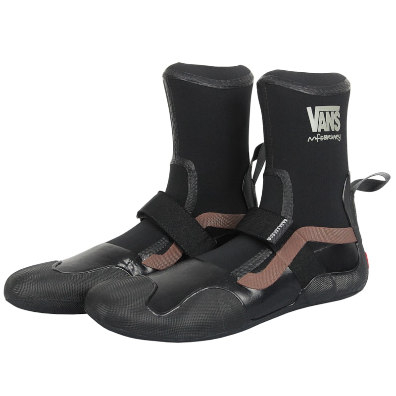 Bota de Neoprene Vans Surf Boot 2 Hi Collab Michael February Black ...