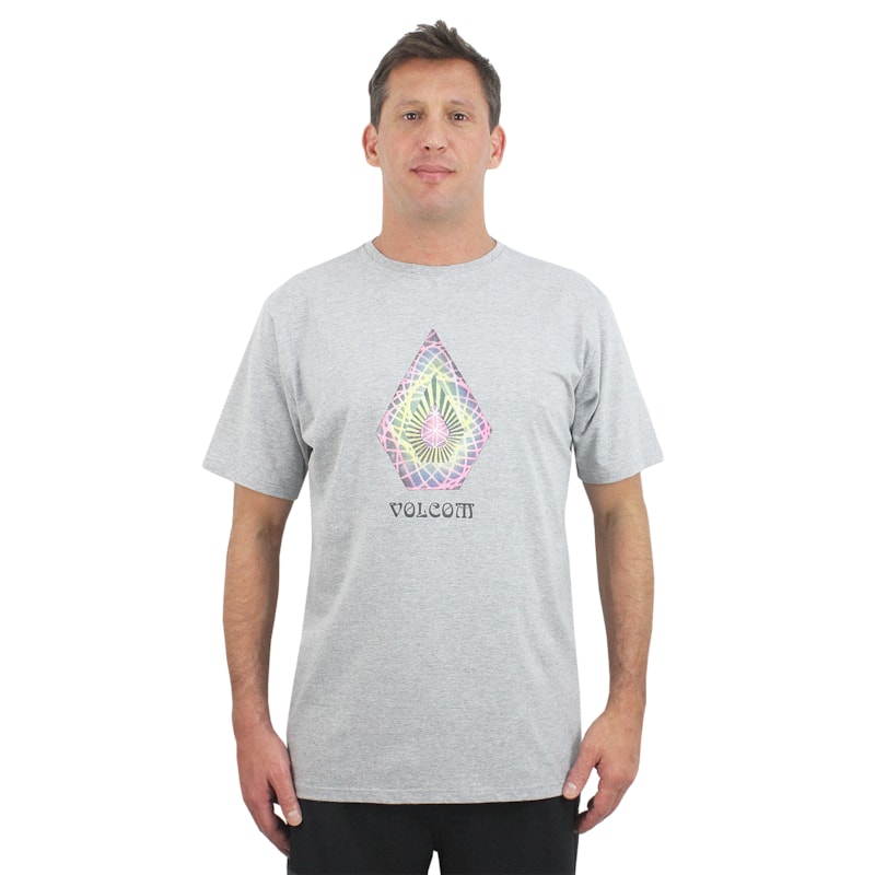 Camiseta Volcom Star Shields Grey - Surf Alive