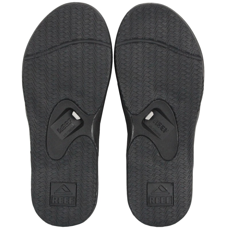Chinelo Reef Mick Fanning Black Rasta - Surf Alive