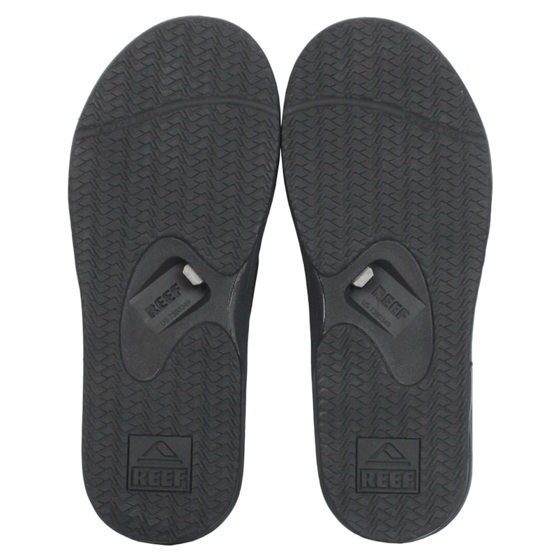 Chinelo Reef Mick Fanning Black Red - Surf Alive
