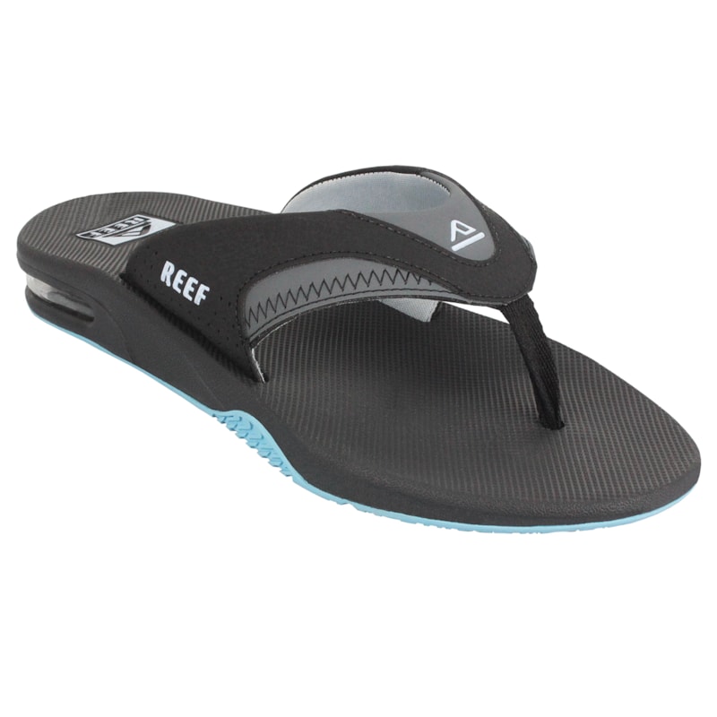 Chinelo Reef Mick Fanning Grey Light Blue - Surf Alive