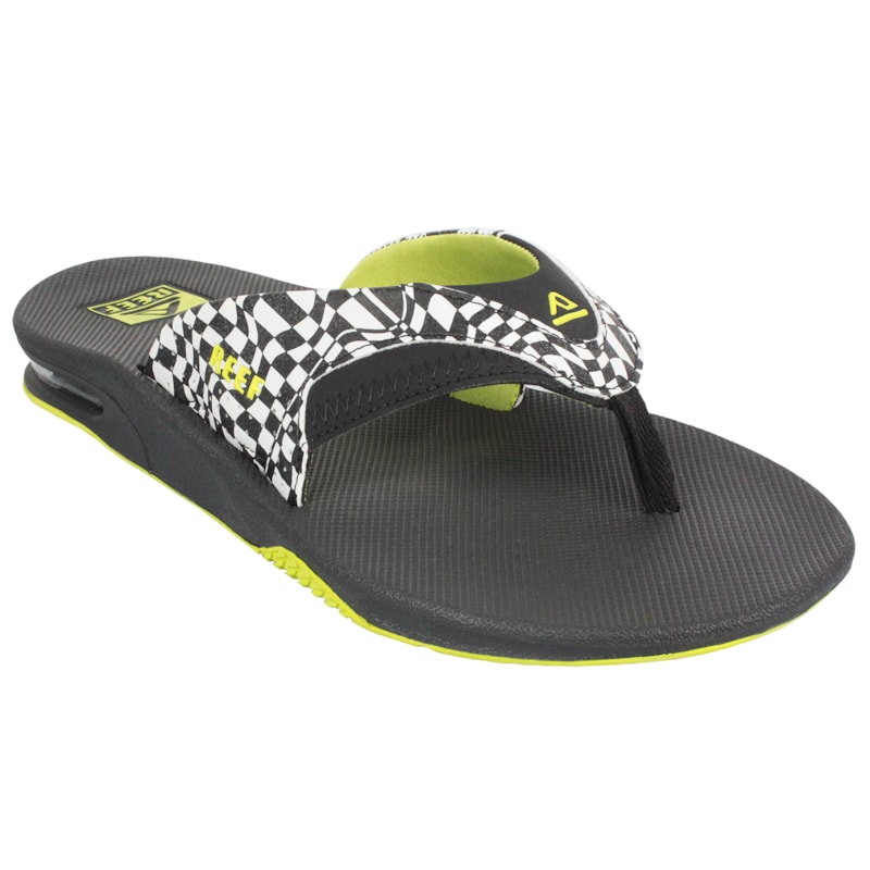 Chinelo Reef Mick Fanning Swell Checkers - Surf Alive
