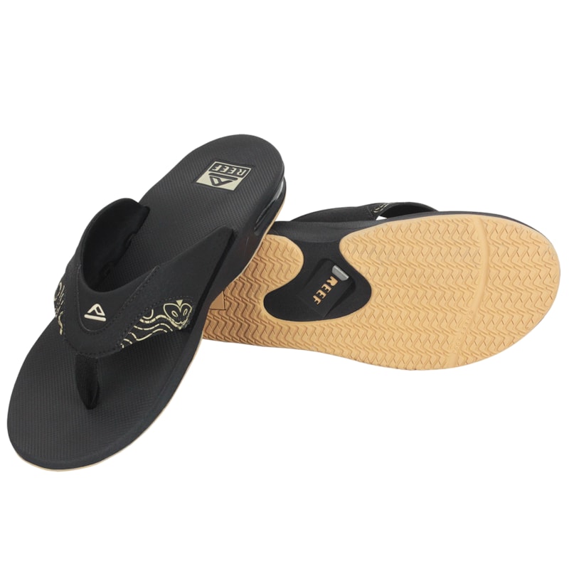 Chinelo Reef Mick Fanning Tan Topo - Surf Alive