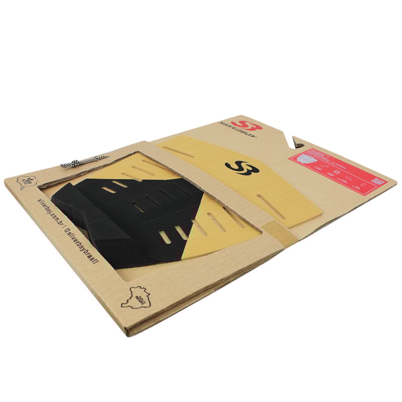 Deck para Prancha de Surf Silverbay Classic Marine Sand Black - Surf Alive