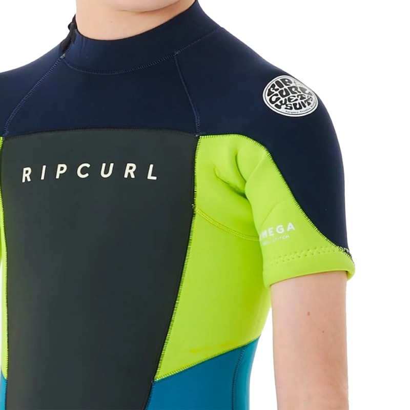 Short John Rip Curl Omega Juvenil Navy - Surf Alive