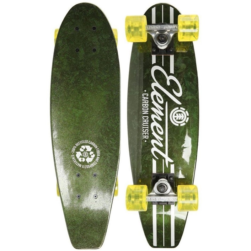SKATE ELEMENT CARBON CRUISER GREEN - SurfAlive