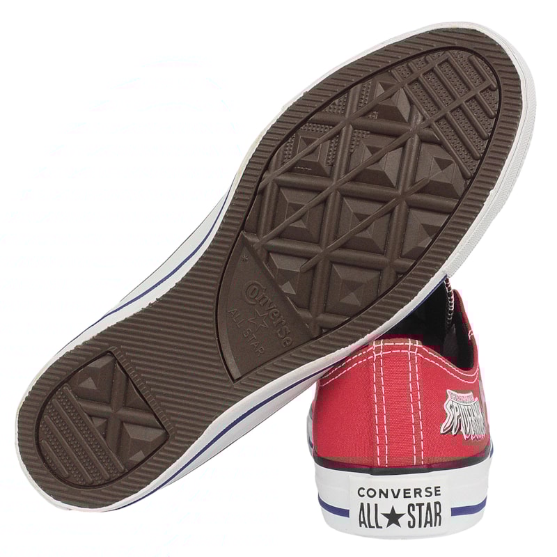 Tênis Converse Chuck Taylor All Star Homem Aranha Vermelho Preto Branco ...