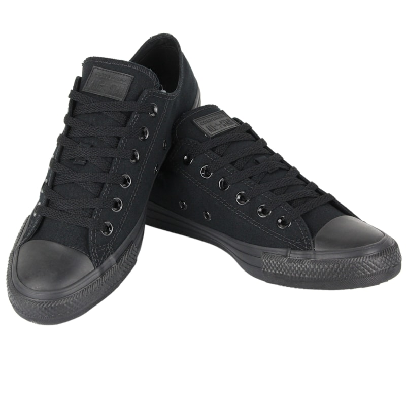 Tênis Converse Chuck Taylor All Star Monochrome Preto - Surf Alive