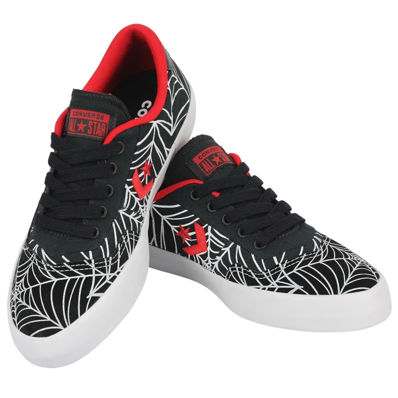 Tênis Converse Flip Star SKT Preto Vermelho Branco - Surf Alive
