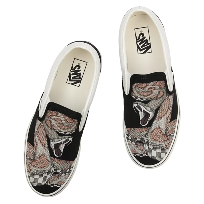 Tênis Vans Slip On Desert Snake Black - Surf Alive